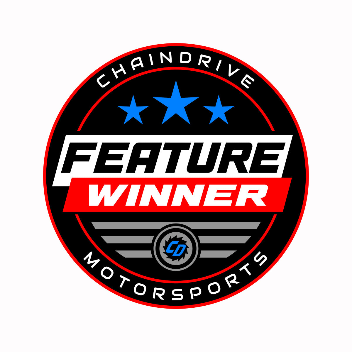 Feature Winner Decal – ChainDrive Motorsports